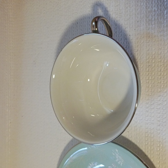 CASTLETON | Dining | Vintage Castleton Turquoise Porcelain Bone China ...